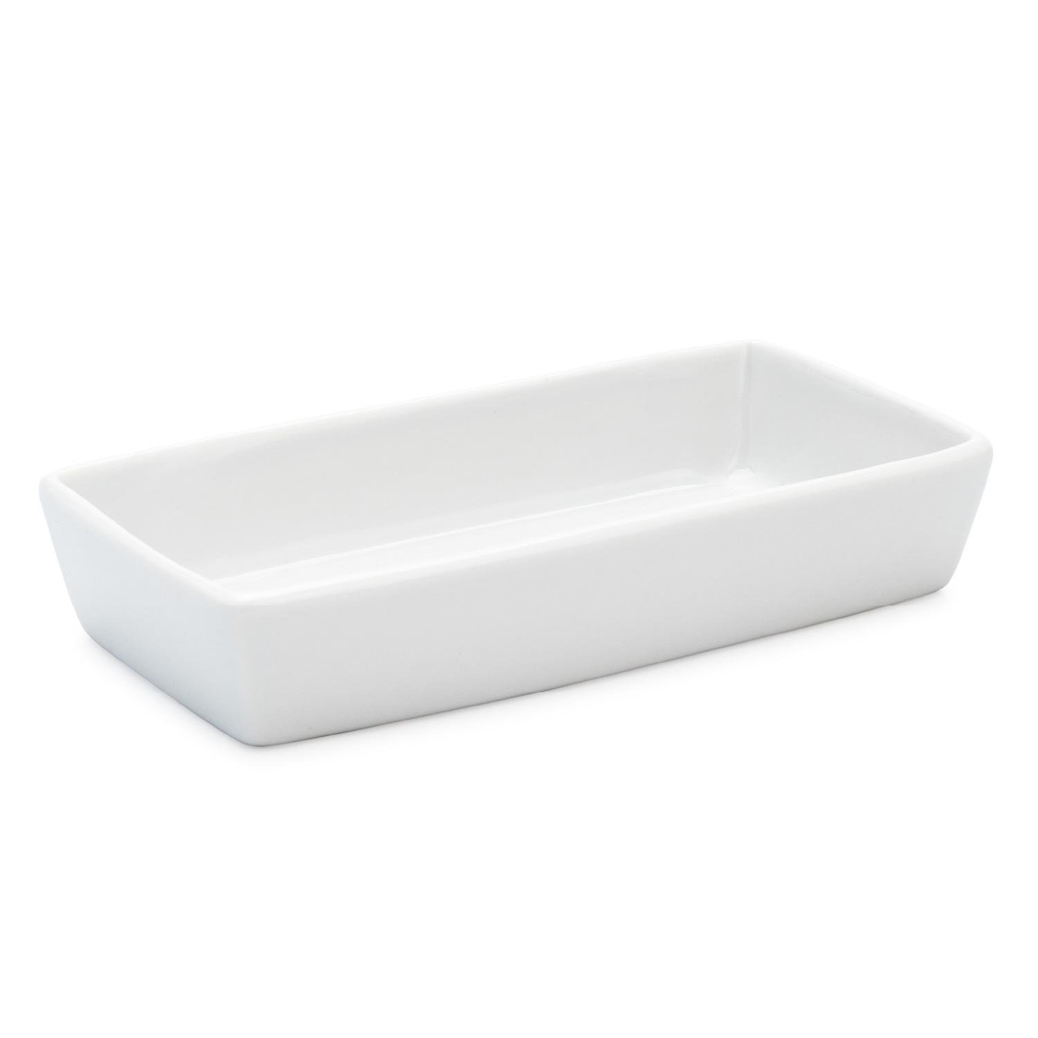 Kit 5 Travessas de Porcelana Retangular 300 Ml | MadeiraMadeira