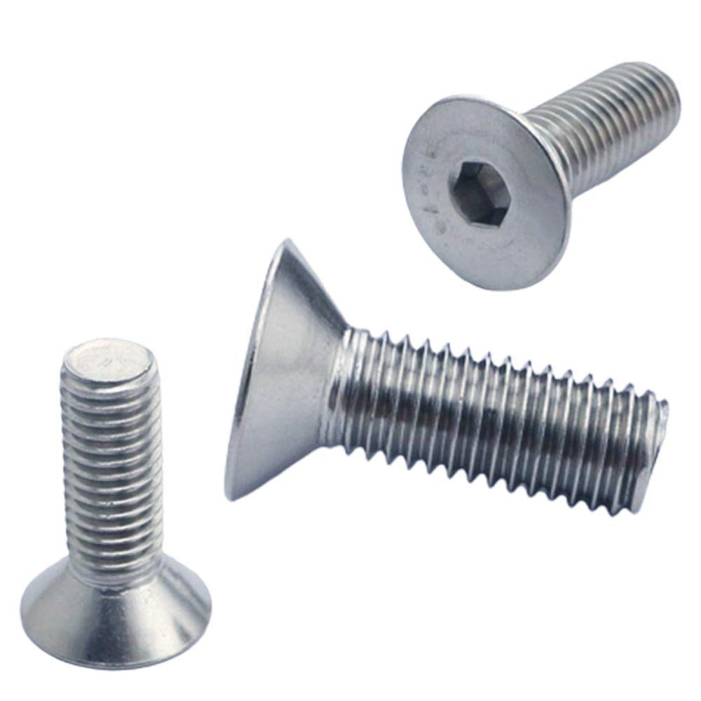 PARAFUSO ALLEN M8 X 12 CABEÇA CHATA GEOMET A - 1500 PÇS | MadeiraMadeira