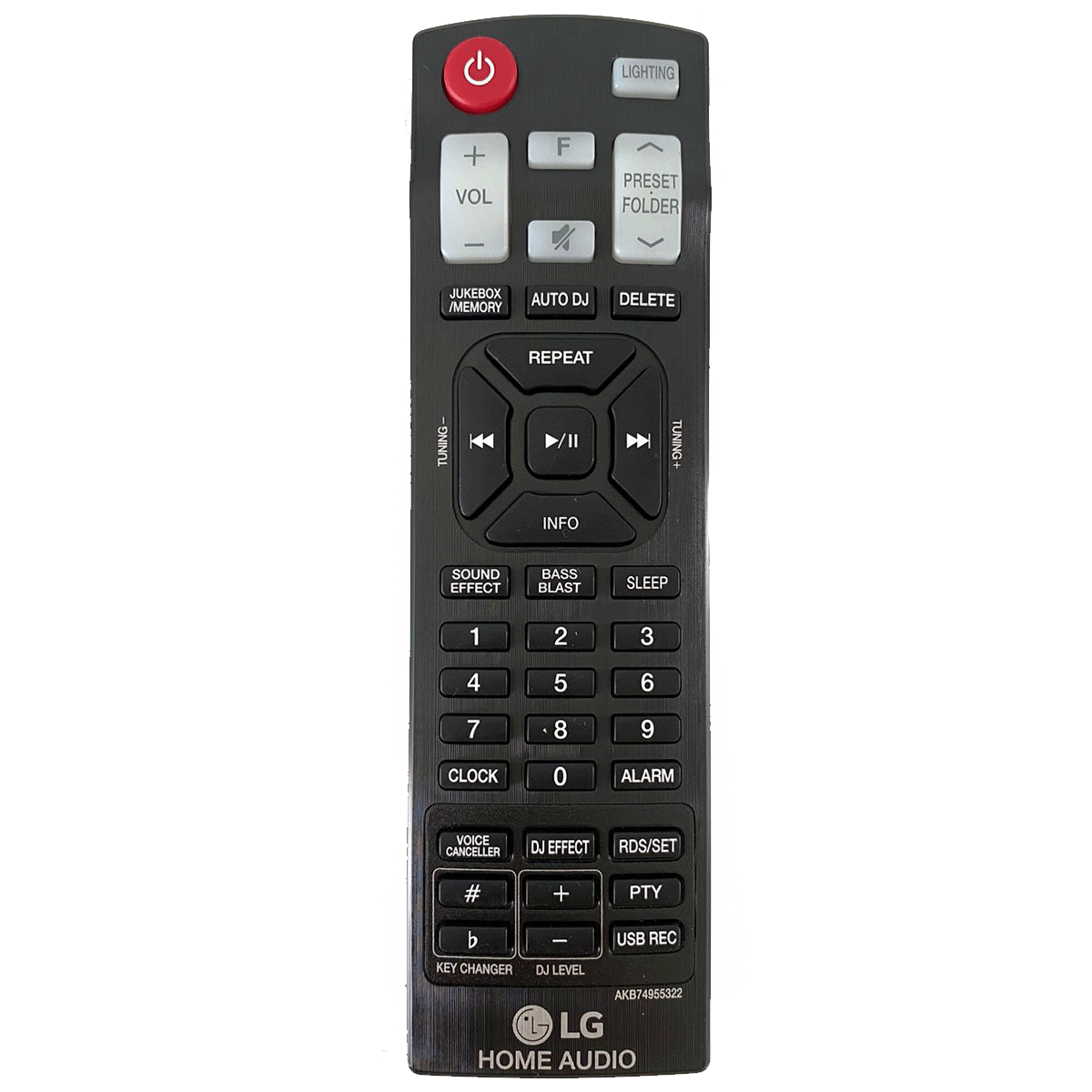 Controle Remoto Home Theater Fh6 Lg Akb74955322 Original | MadeiraMadeira
