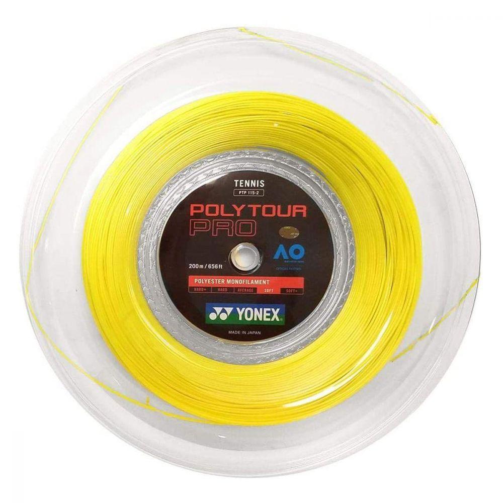 Corda Yonex Poly Tour Pro 1,25 Mm Amarela Set Individual | MadeiraMadeira