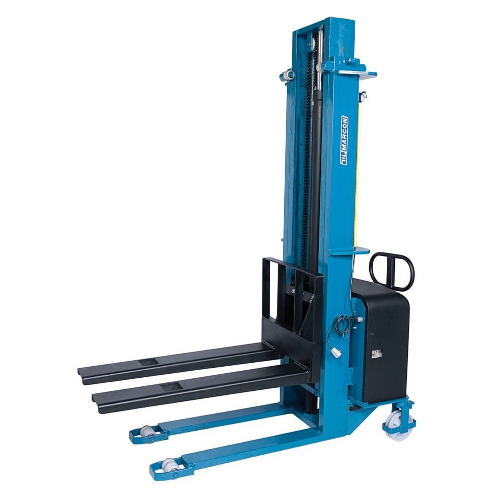 Empilhadeira Elevação Elétrica Roda Poliuretano Capacidade 1 Ton Marcon ...