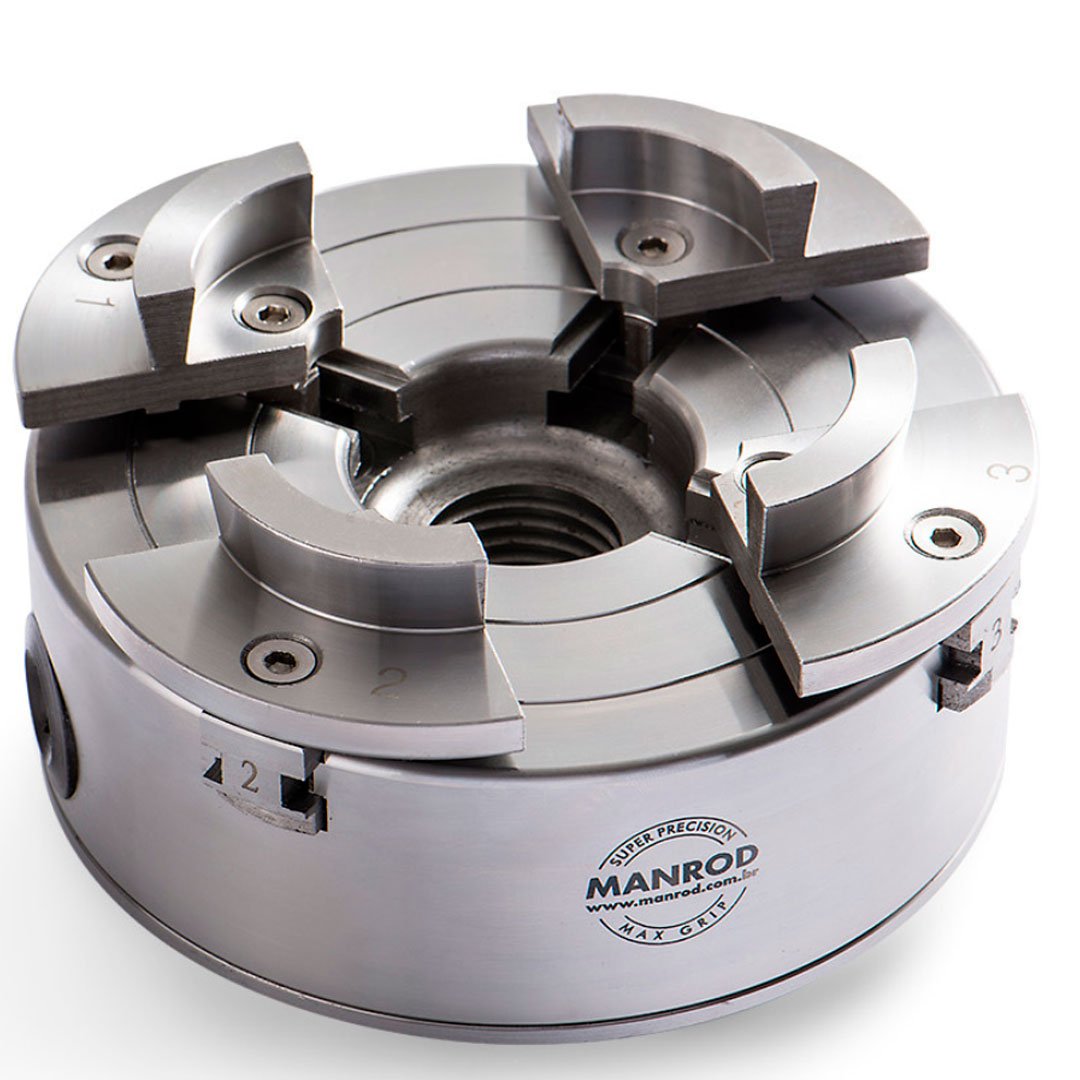 Placa Universal Ø 140 Mm C/4 Mordentes P/ Tornos Mr-1643, Mr-1642 Velox ...