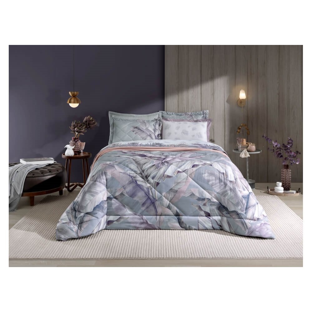 Edredom Hedrons Versátile Queen 235x260cm Oasis | MadeiraMadeira