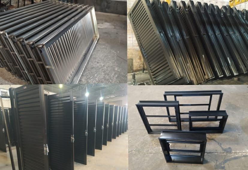 Janela Vitro de Correr 4f 120x100 Req 12cm sem Gde sem Vidro ...