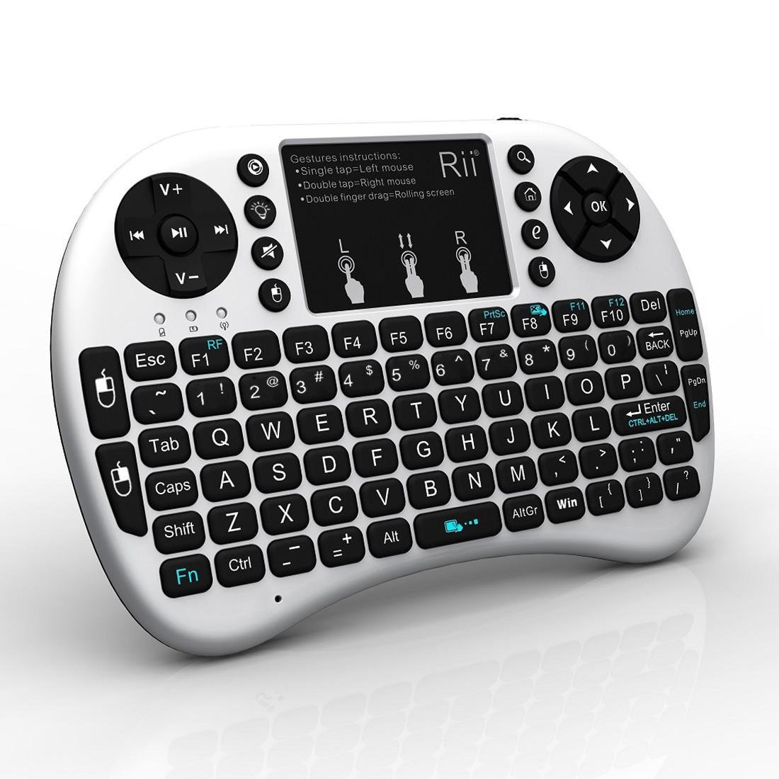 Mini Teclado sem Fio Touchpad Pc Wireless | MadeiraMadeira