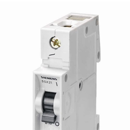 Disjuntor Mini Din Unipolar 6A Curva A 12Ka 220/380V Siemens | MadeiraMadeira