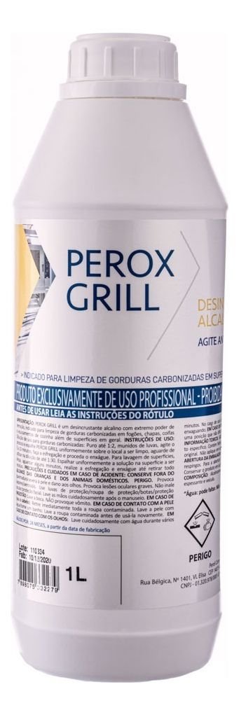Perox Grill Desincrustante Alcalino Gorduras Carbonizadas | MadeiraMadeira