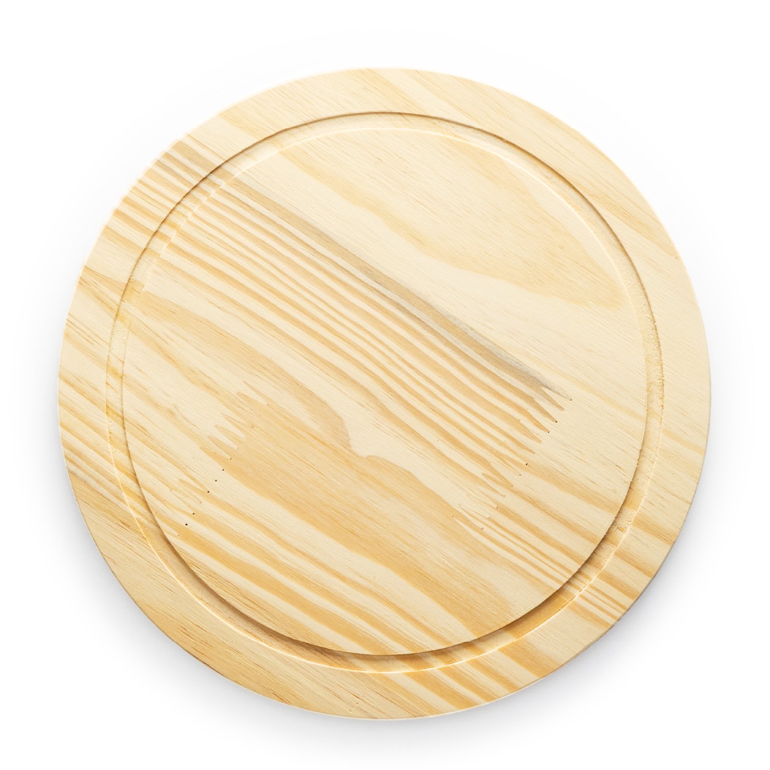 Tábua madeira tábua redonda de madeira pinus frios 25 cm | MadeiraMadeira