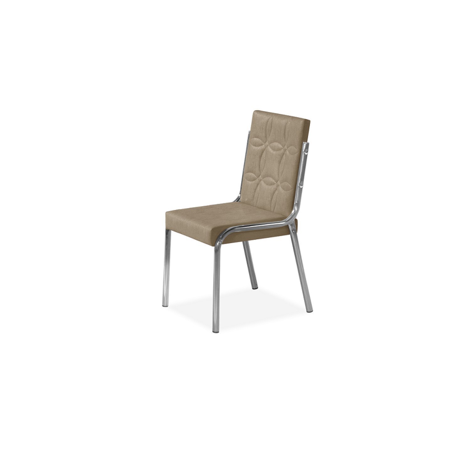Conjunto Sala de Jantar Mesa Iza 160x90cm Tampo Vidro/MDF com 6 ...