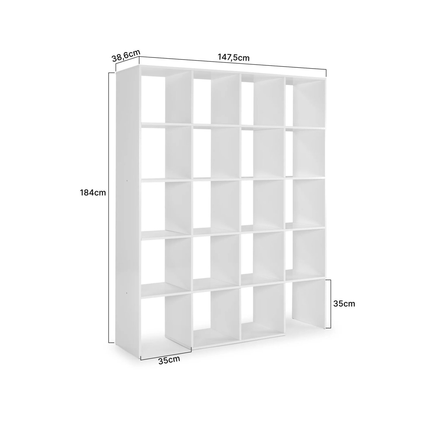 Estante Modular 2 Portas 4 Gavetas 2 Baús Yescasa | MadeiraMadeira