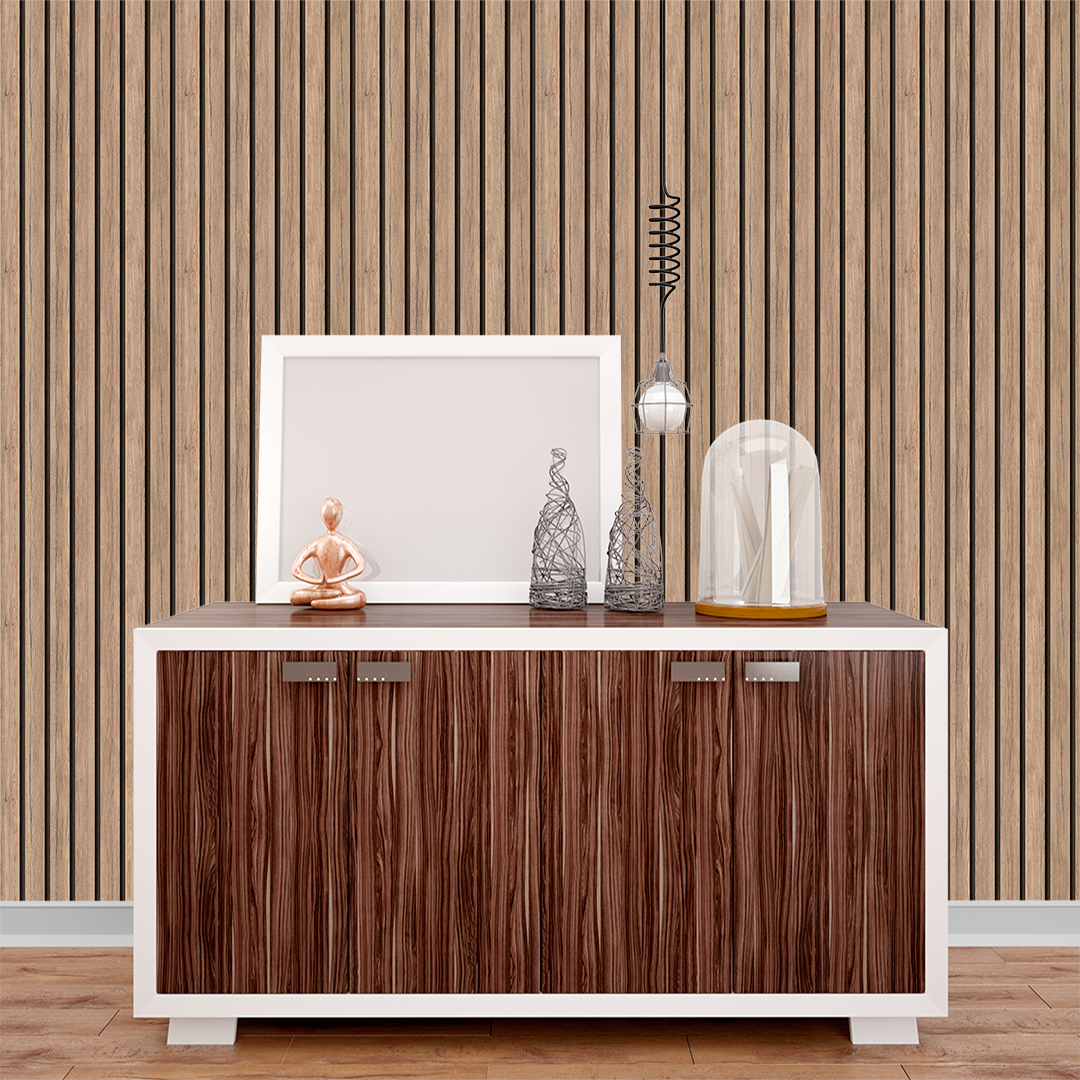 Papel de Parede Ripado 005 -- BR ARTES | MadeiraMadeira