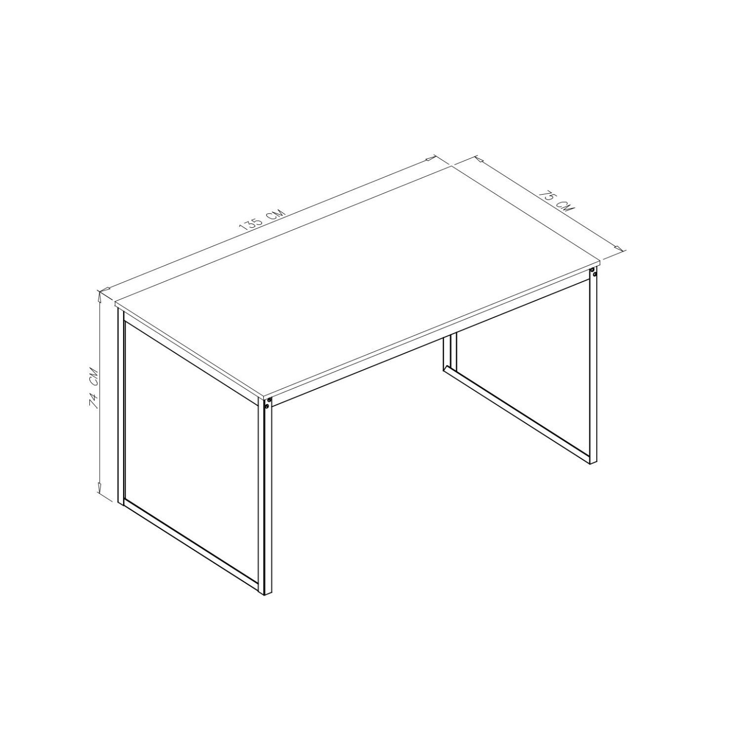 Conjunto para Quarto 1 Beliche e 1 Escrivaninha 135x75cm Completa Casa ...