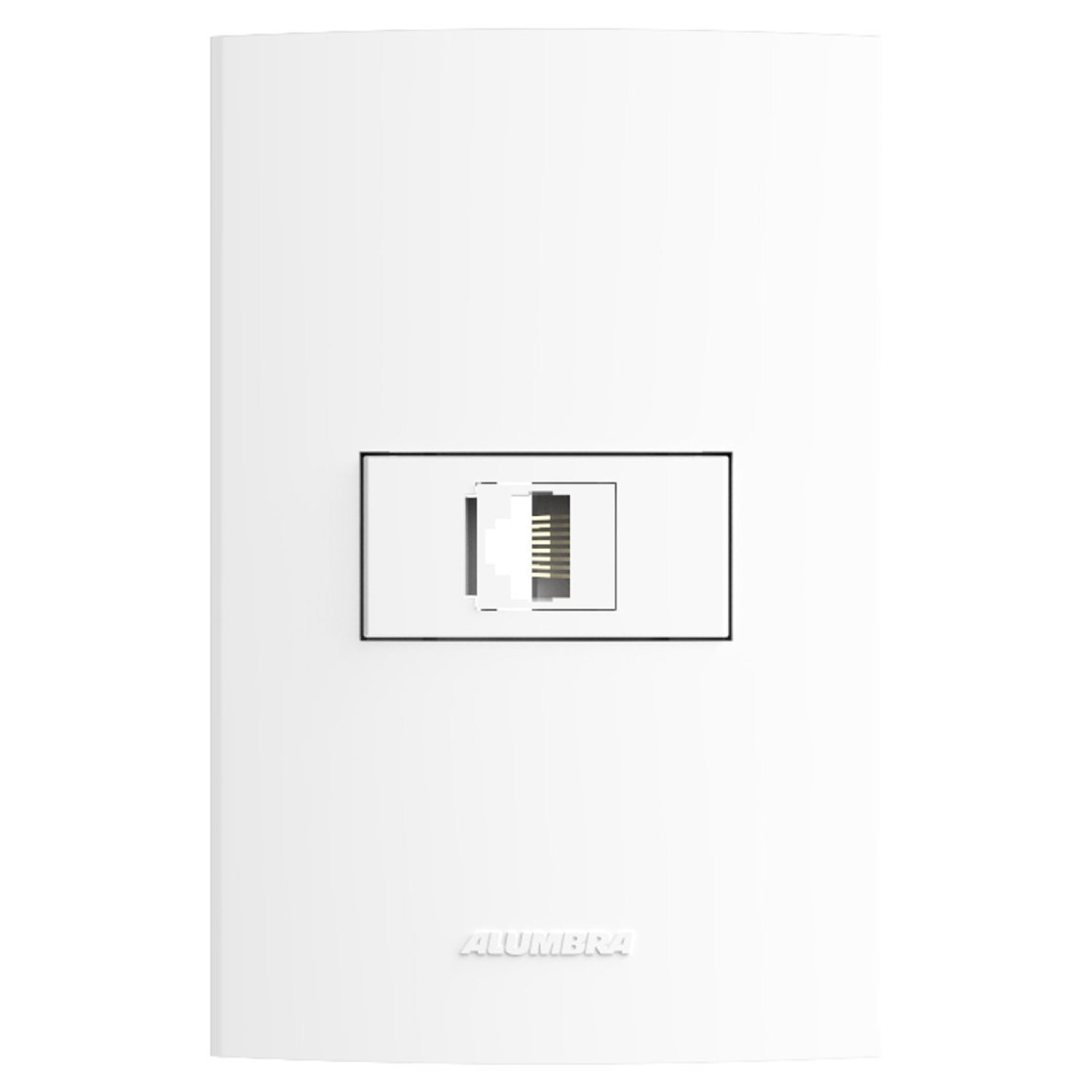 Conjunto Tomada p/ Rede de Computadores RJ45 5e Inova Pro Alumbra ...