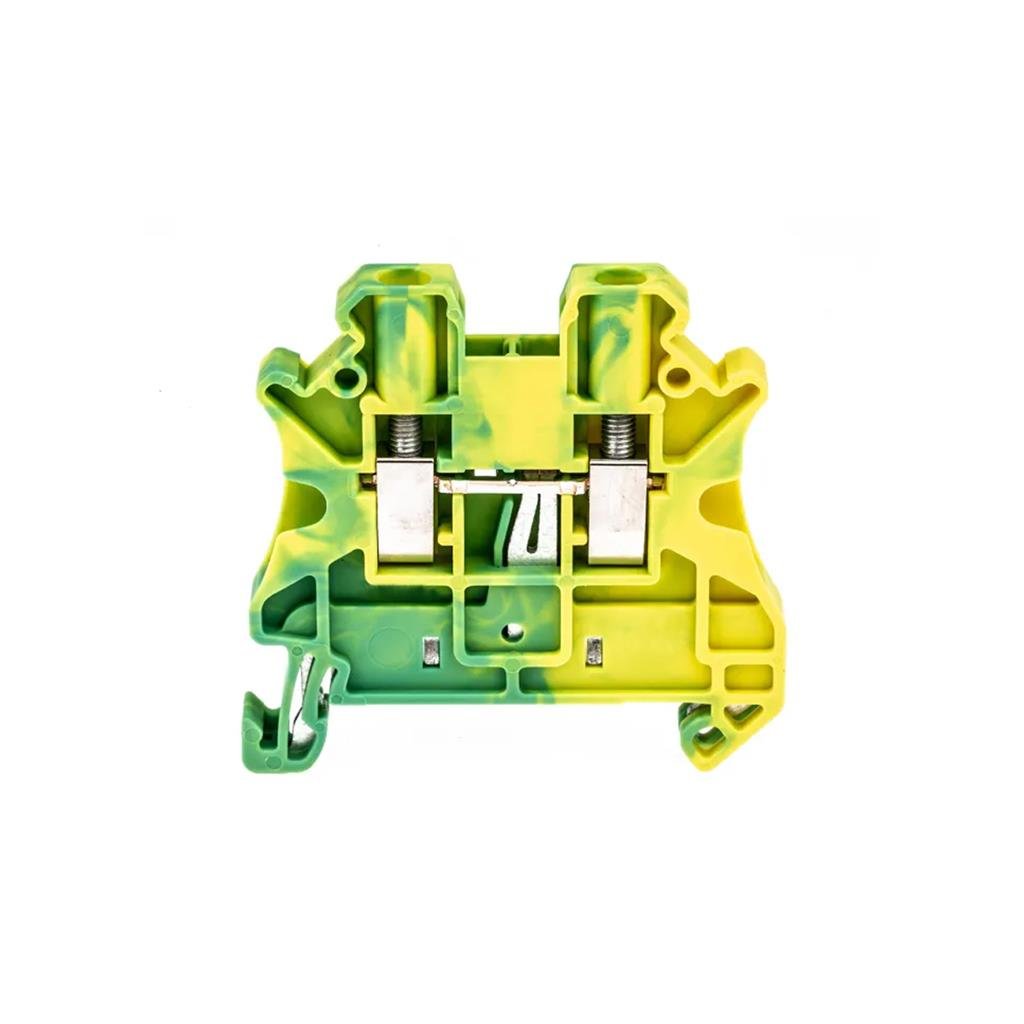 Conector Elétrico UT 2,5-PE Verde Amarelo 3044092 Phoenix | MadeiraMadeira
