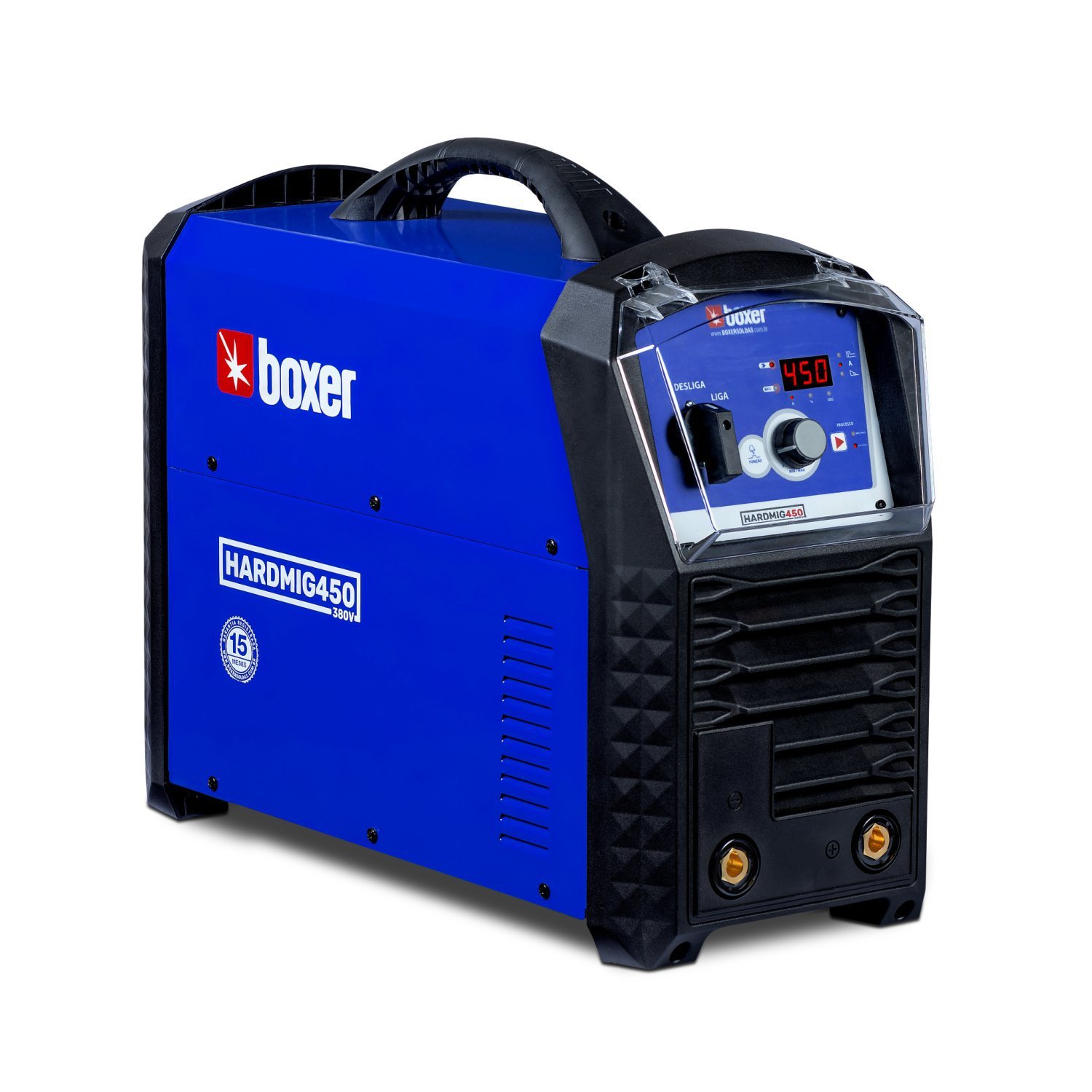 Inversora de Solda Hardmig 450 + Cabeçote Externo 220v Boxer Soldas ...