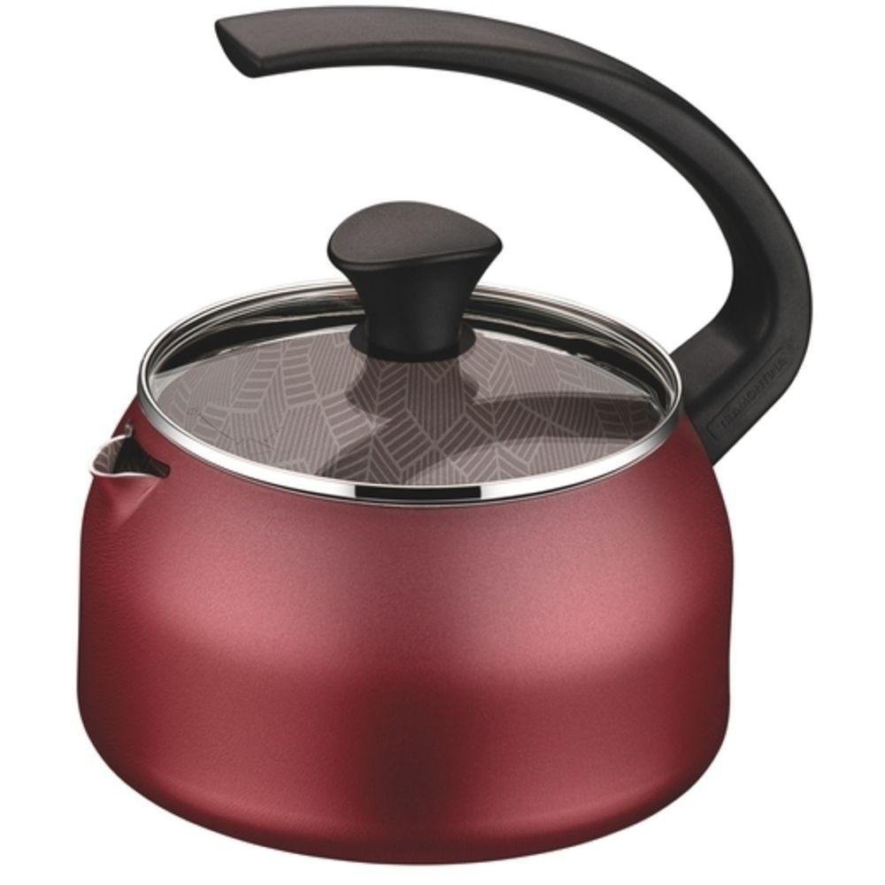 Chaleira Paris Texture 1,9 Litros Vermelha | MadeiraMadeira