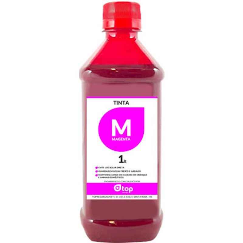 Tinta corante magenta brother universal lc105m 1l | MadeiraMadeira