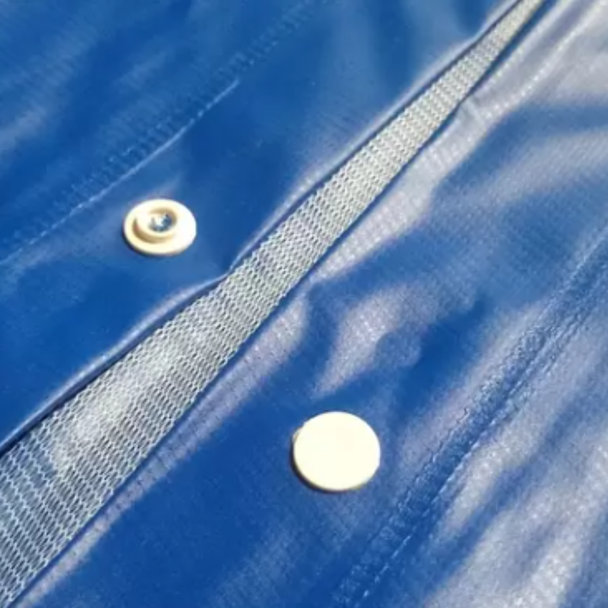 Capa De Chuva Azul Com Capuz Forrada Reforçada Capere | MadeiraMadeira