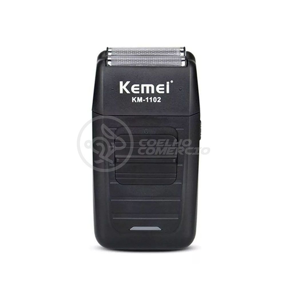 Maquina Barbear Kemei 1102 Barbeador Aparador Bivolt sem Fio - Presente ...