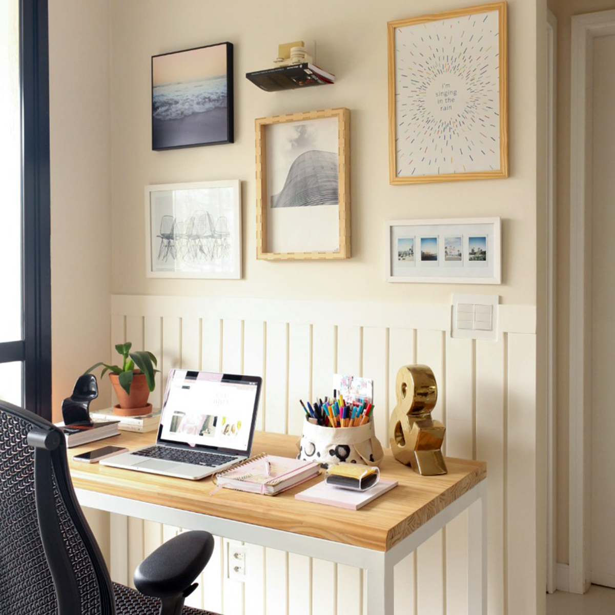 Rodapé Ripado EVA Autocolante 7cm Rp43 2 Metros MeuRodapé | MadeiraMadeira