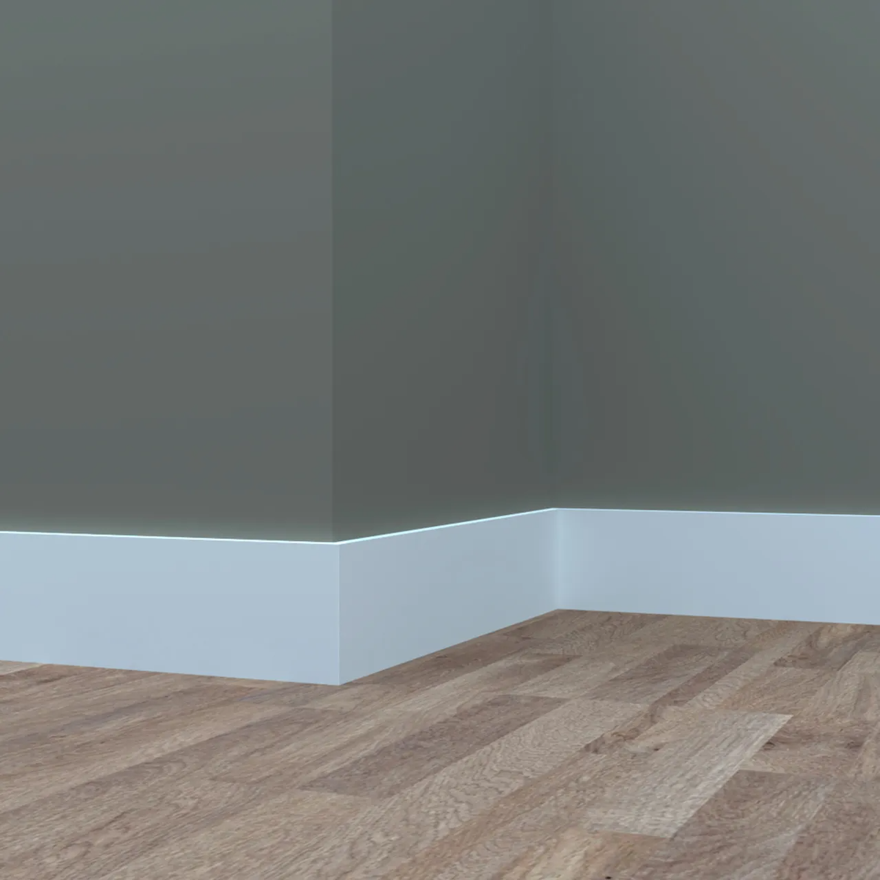 Rodapé Ripado EVA Autocolante 7cm Rp43 2 Metros MeuRodapé | MadeiraMadeira