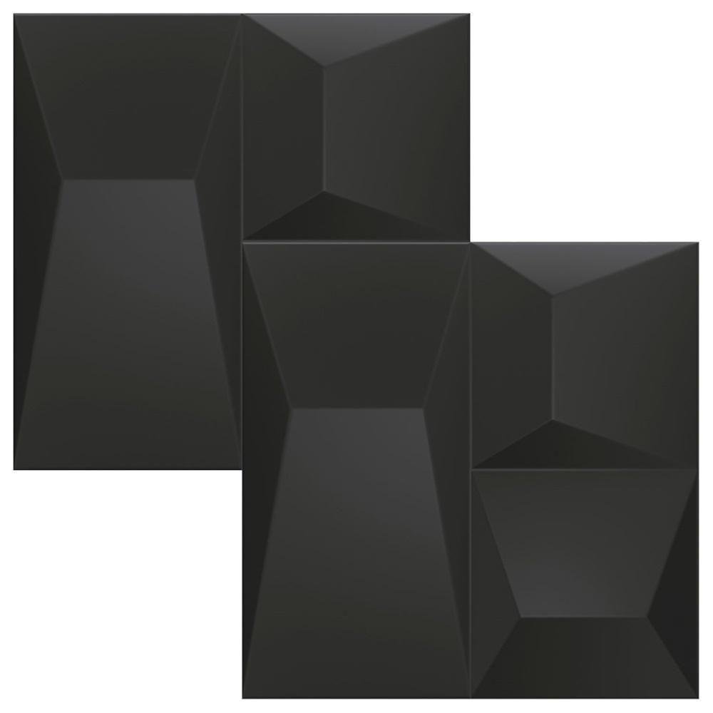 Porcelanato Natural Space Block Preto 20,1x20,1cm | MadeiraMadeira