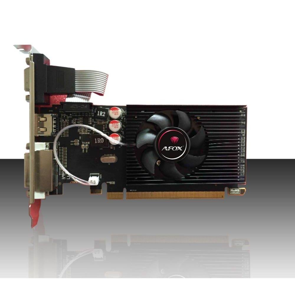 Placa de Video Afox Amd Radeon R5 230 Ddr3 64 Bit Heatsink | MadeiraMadeira
