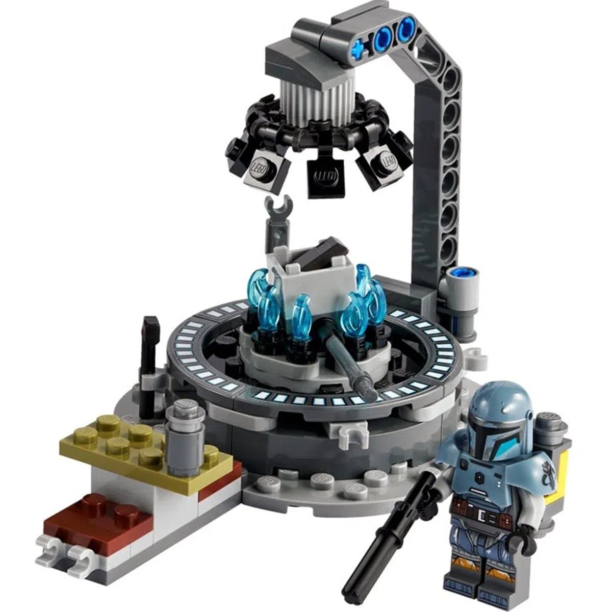 Brinquedo Lego Star Wars A Forja do Armeiro Mandaloriano 441 peças +6 ...