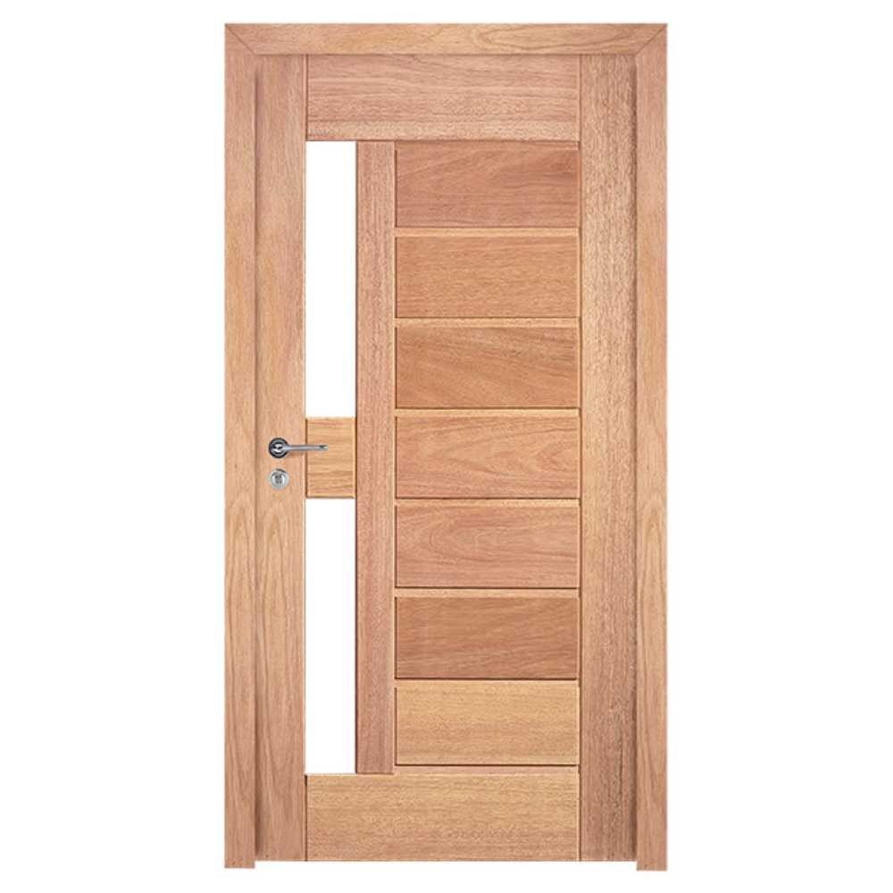 Porta Madeira Folha Pe 304 Esel 2.10m X 80cm Cedro Mara | MadeiraMadeira