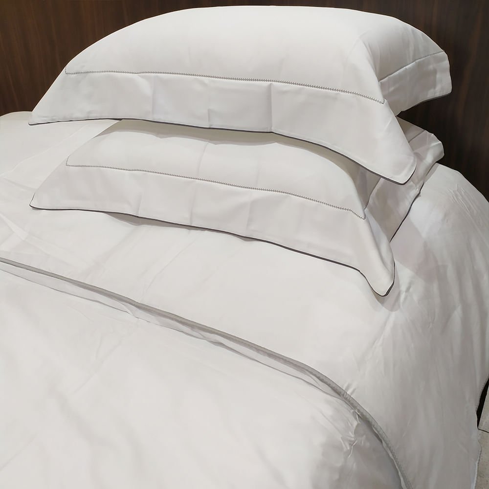 Kit Capa de Edredom Duvet King Constantine - Marken Fassi Branco ...