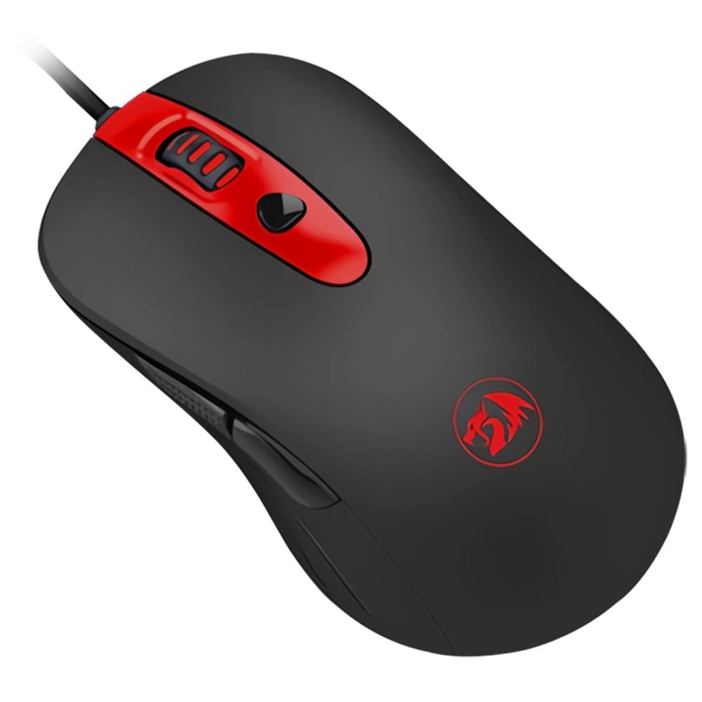 Mouse Gamer Redragon Cerberus M703 - Preto/Vermelho | MadeiraMadeira