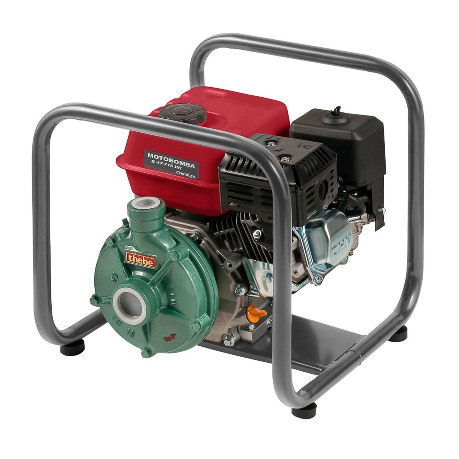 Motobomba Centrífuga 1.1/2 x 1 Pol. 5,5CV Partida Manual B4T-715 TOP BR | MadeiraMadeira