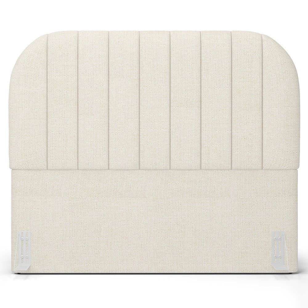 Cabeceira Cama Box King Estofada Orgânica 195cm Alice W01 Linho ...