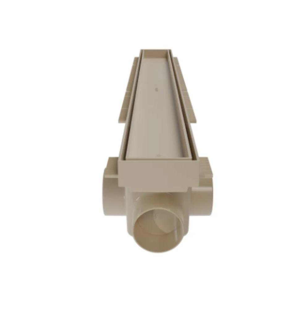 Ralo Linear 50cm C/ Grelha Oculta Bege Rl 50oc - Astra | MadeiraMadeira