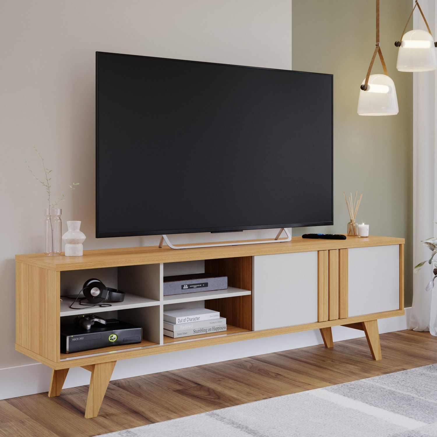 Rack para TV até 60 Polegadas 1 Porta Linhares Espresso Móveis ...