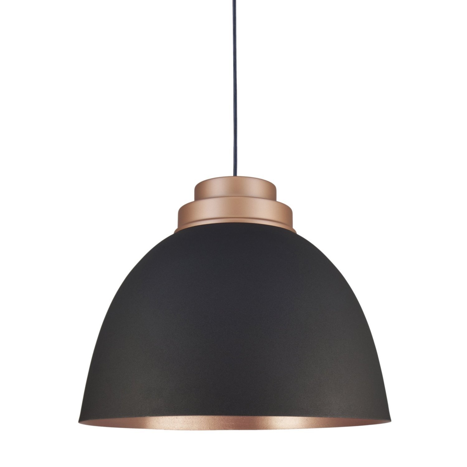 Luminária Pendente de Teto Industrial Luxuoso 45cm Aluminium Prelúdio ...