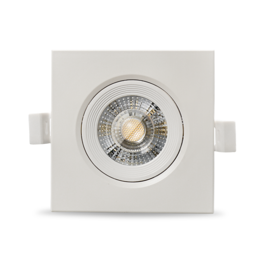 Spot de Luz Quadrado Inteligente Embutir Led Lampada Branco ...