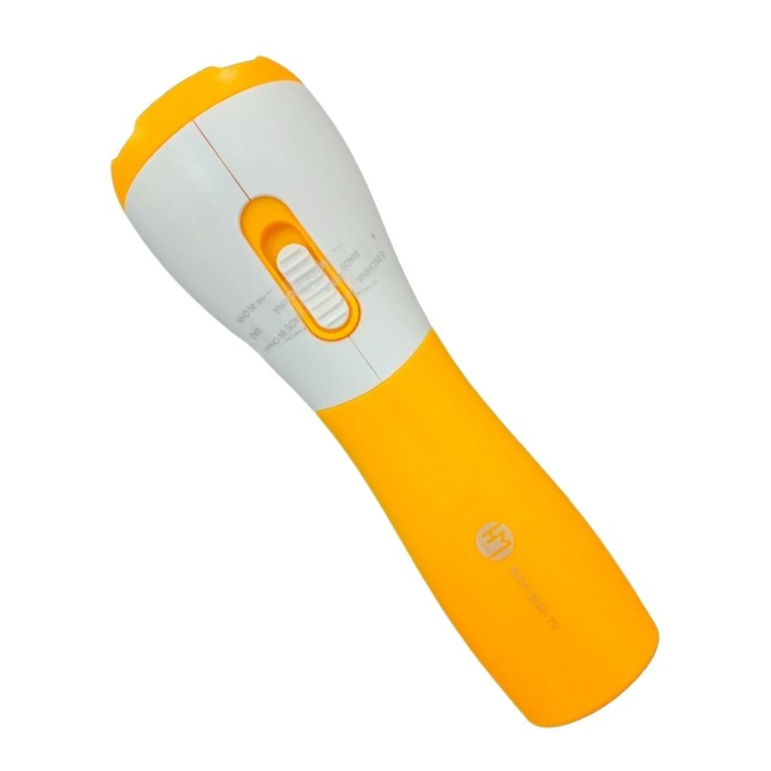 Lanterna Recarregável De Led Amarela 3W 18 cm | MadeiraMadeira