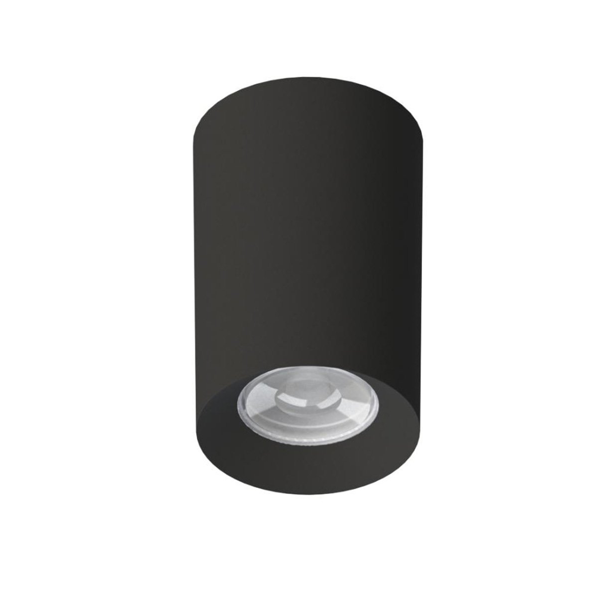 Plafon Tower Redondo Face Recuado MR16 Preto - SaveEnergy | MadeiraMadeira