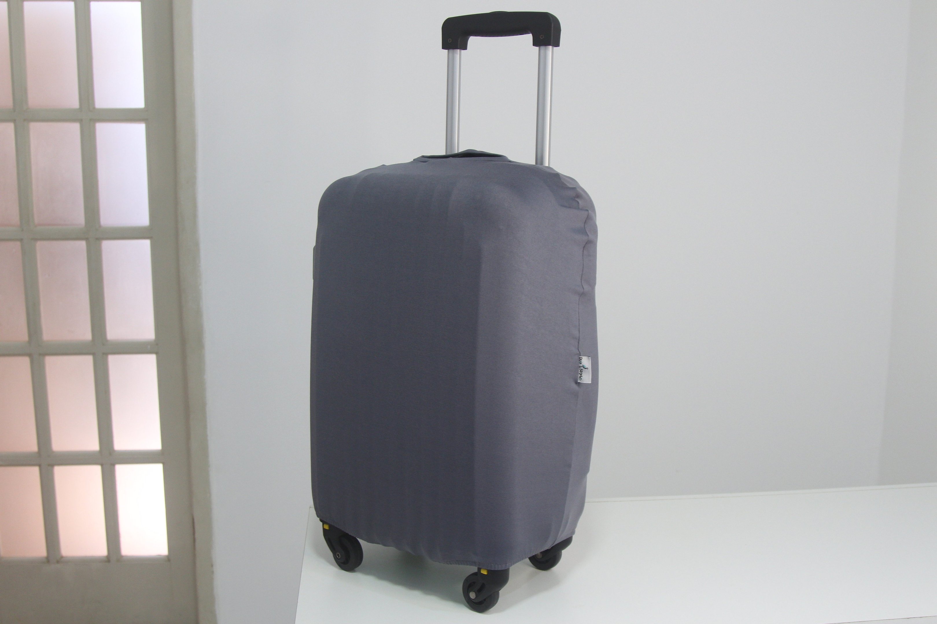 Kit 3 Capas Para Mala Big Style Basic Cinza Chumbo - P/M/G | MadeiraMadeira