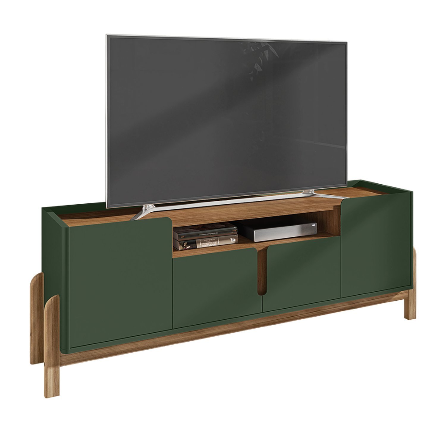 Rack Para TV até 60 Polegadas 170cm Lizz Versátile Casa D | MadeiraMadeira