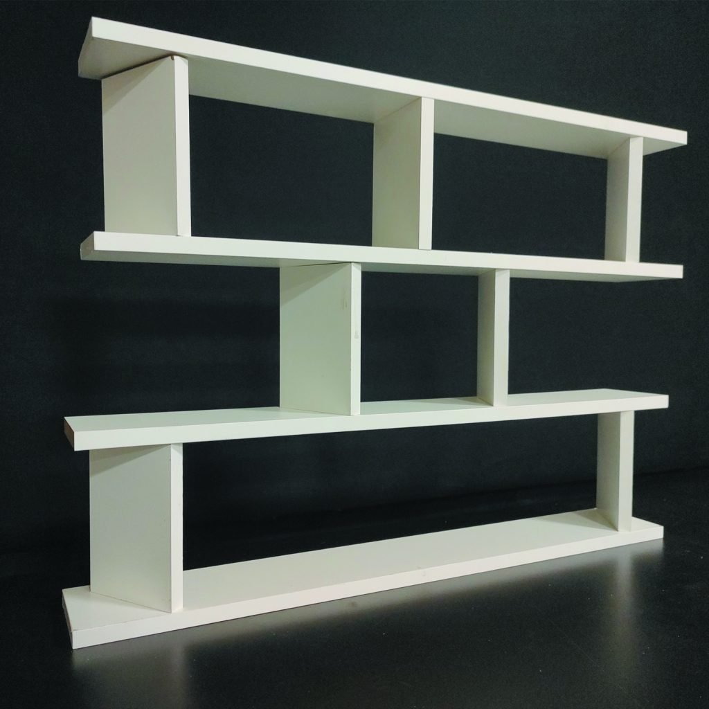 Nicho Suspenso Prateleira P/ Sala Zeus Solution Slim Branco ...