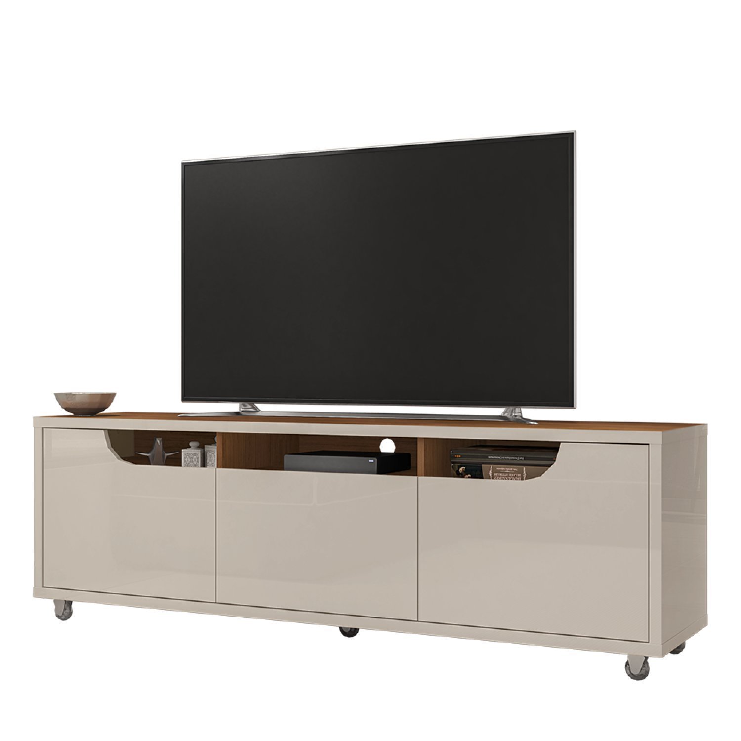 Rack Para TV até 60 Polegadas 1 Gaveta Interna New Jersey Casa D ...