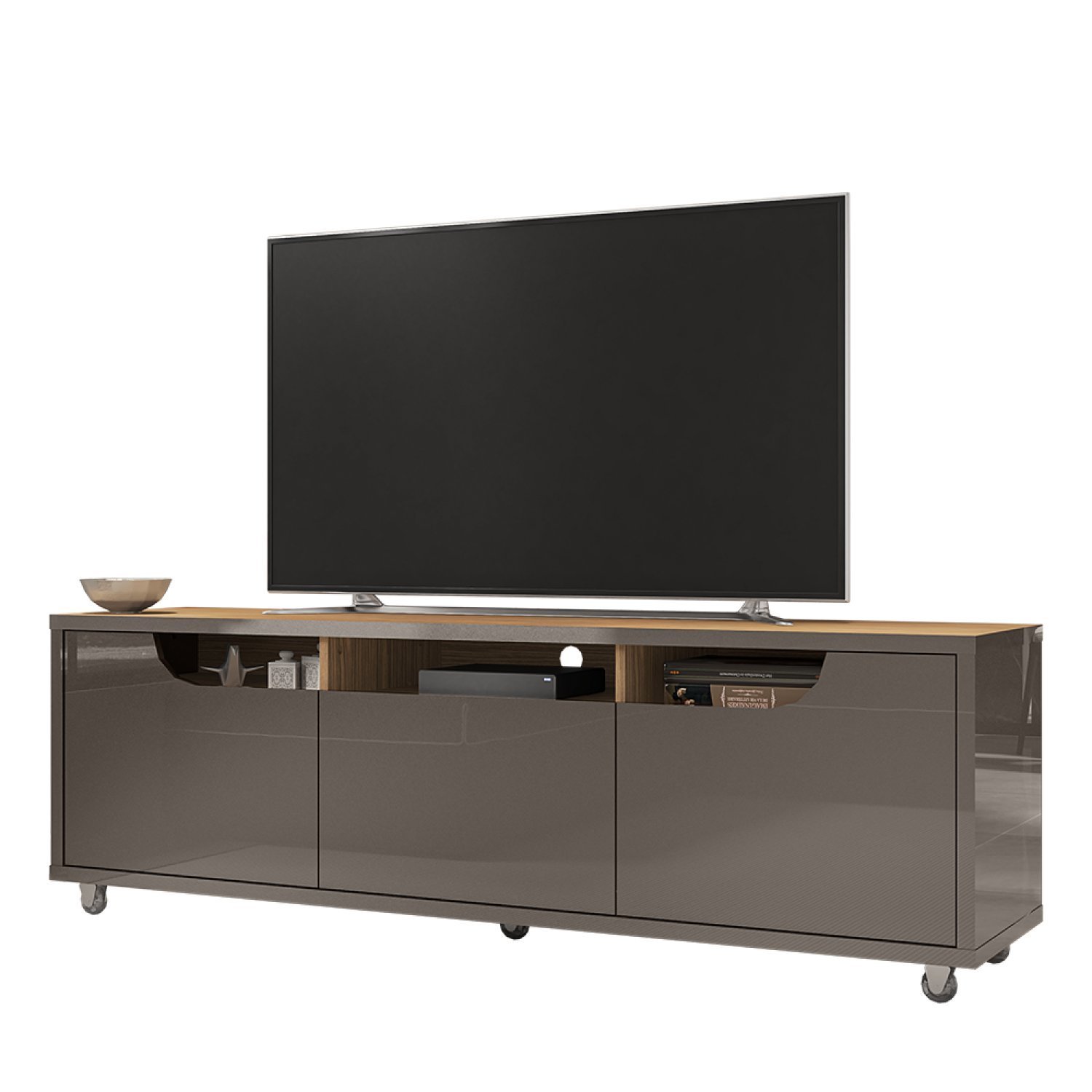 Rack Para TV até 60 Polegadas 1 Gaveta Interna New Jersey Casa D | MadeiraMadeira