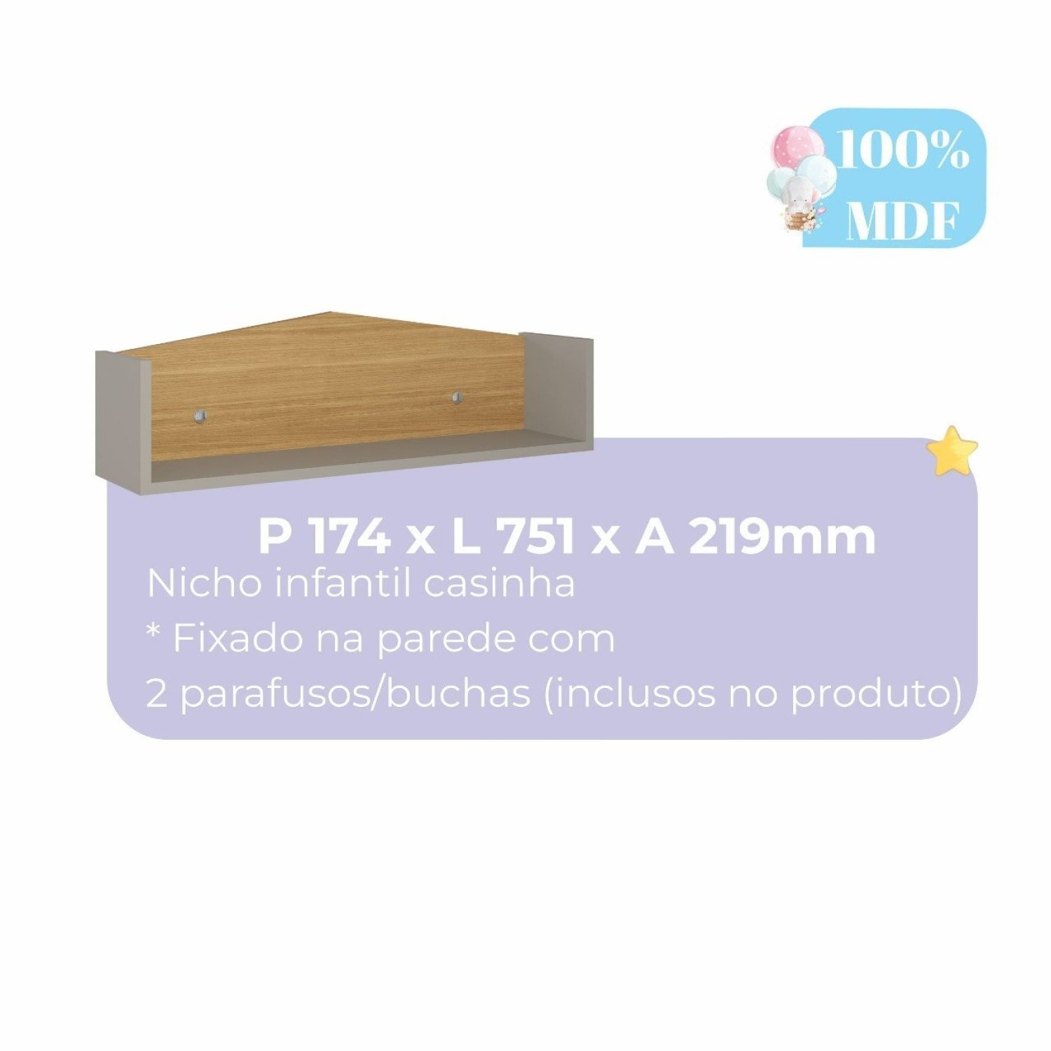 Conjunto Quarto de Bebê Completo Berço 2 Em 1 Cômoda Estante Nicho ...