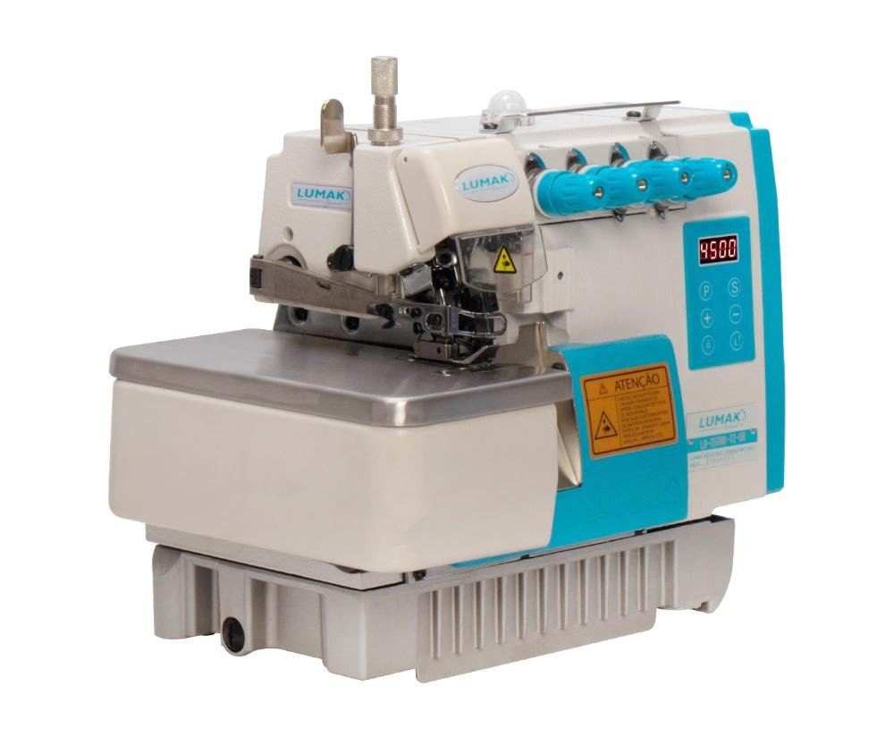 Máquina Costura Industrial Interlock Média 220v LU757DS-TZ-SU - Lumak ...