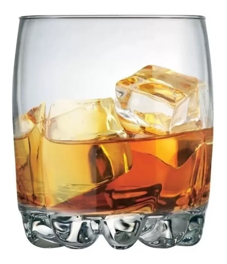 Conjunto Copos de Whisky Vidro Riviera On The Rocks Ruvolo 6 Peças ...