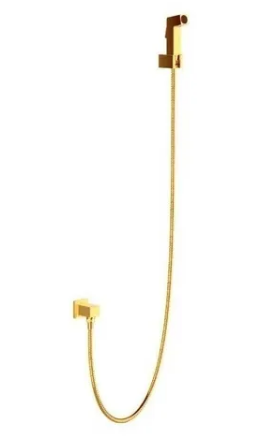 Ducha Higienica com Registro -Dourada Gold WJ-1072-1C | MadeiraMadeira