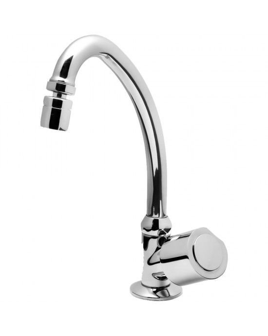 Torneira Mesa Bica Móvel ¼ V 1167 Mônaco C40 Cromado Esteves ...