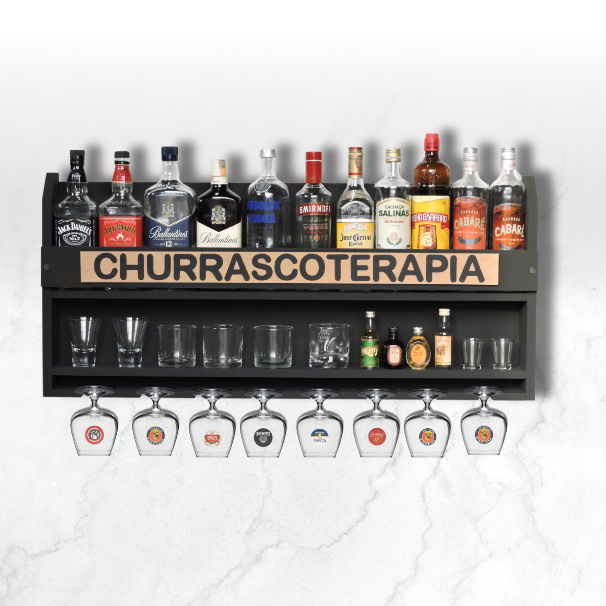 Adega Bar Barzinho de Parede Alta Qualidade: Churrasco Terapia Espaço ...